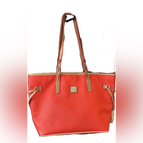 Dooney & Bourke | Bags | Dooney Bourke Red Tote Bag | Poshmark